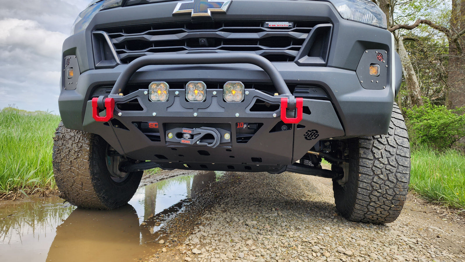 589 Fab Mini Fighter Winch Bumper | Chevy Colorado & GMC Canyon