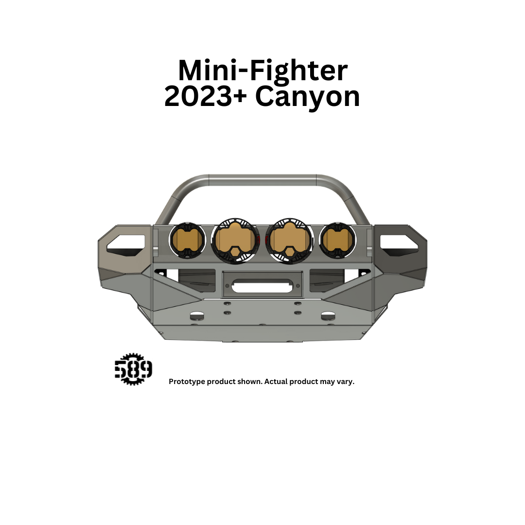 Mini Fighter Winch Bumper (2023-26 Canyon) – 589|Fabrication